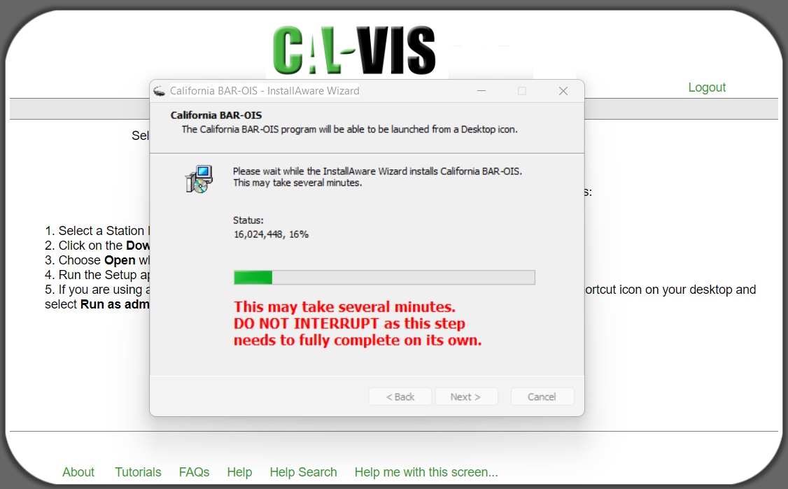 Obtaining and Installing BAR-OIS Software