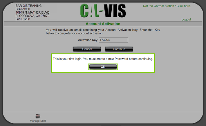 Configuring BAR-OIS Software