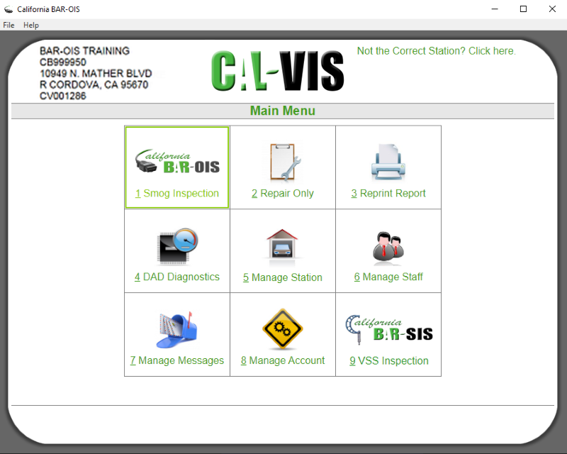 Configuring BAR-OIS Software
