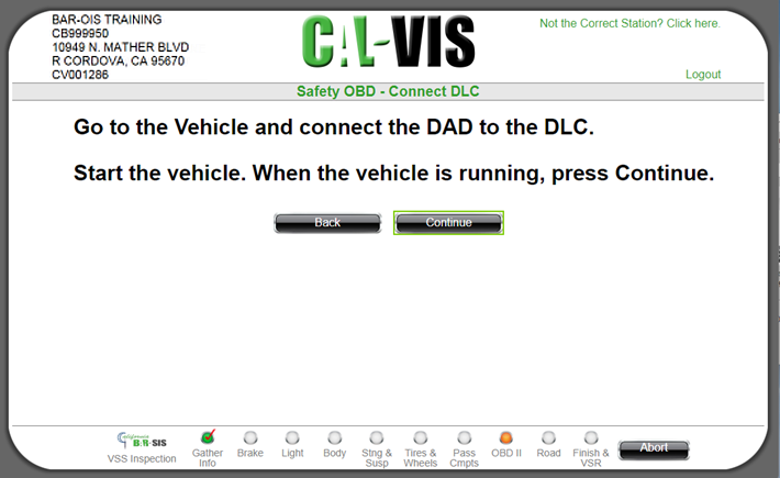 Safety OBD Inspection